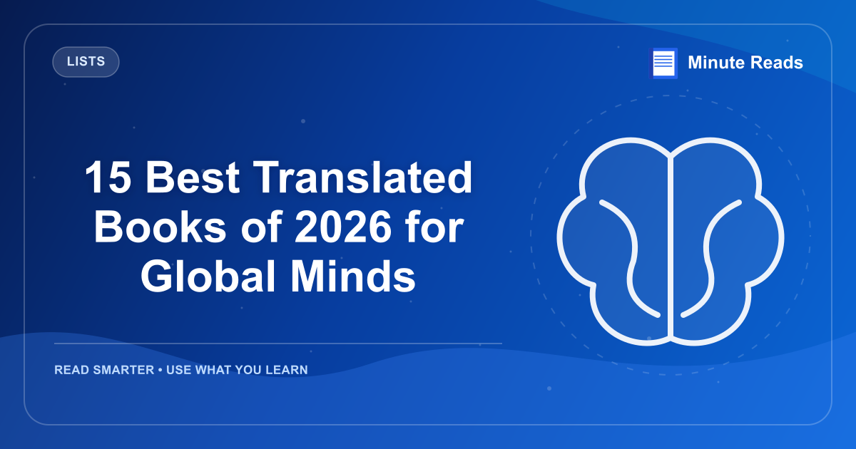 15 Best Translated Books of 2026 for Global Minds — MinuteReads blog thumbnail