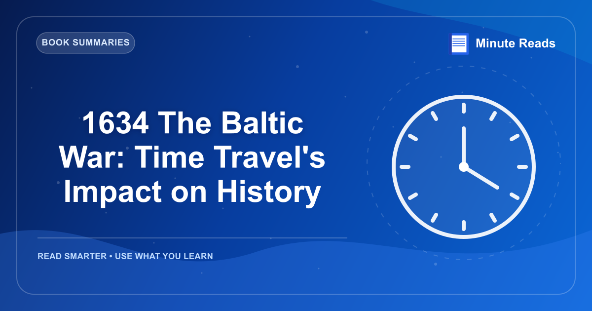 1634 The Baltic War: Time Travel's Impact on History — MinuteReads blog thumbnail