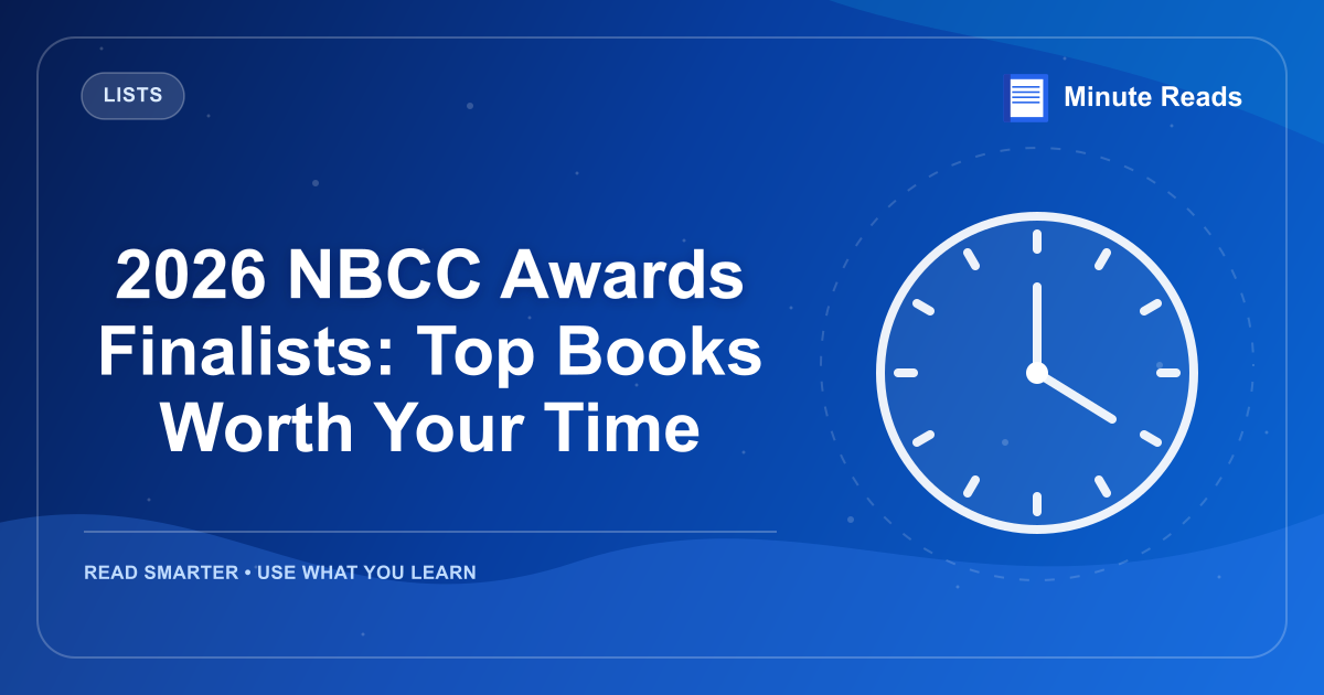2026 NBCC Awards Finalists: Top Books Worth Your Time — MinuteReads blog thumbnail