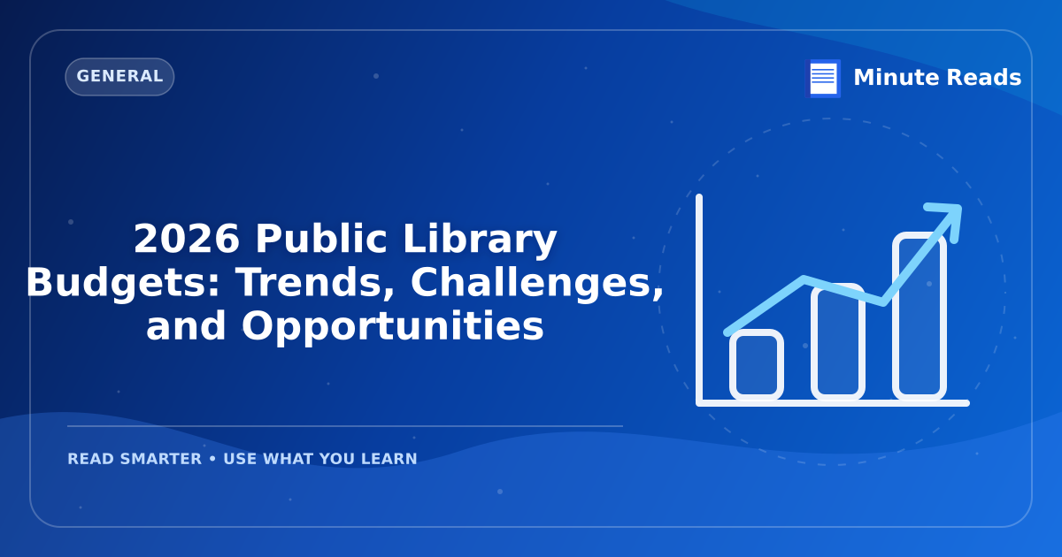 2027 Public Library Budgets: Trends, Challenges, and Opportunities — MinuteReads blog thumbnail