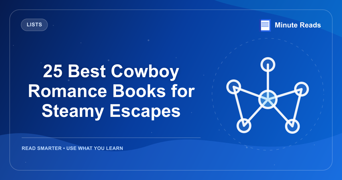 25 Best Cowboy Romance Books for Steamy Escapes — MinuteReads blog thumbnail
