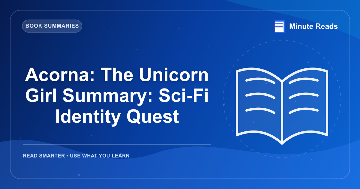 Acorna: The Unicorn Girl Summary: Sci-Fi Identity Quest — MinuteReads blog thumbnail
