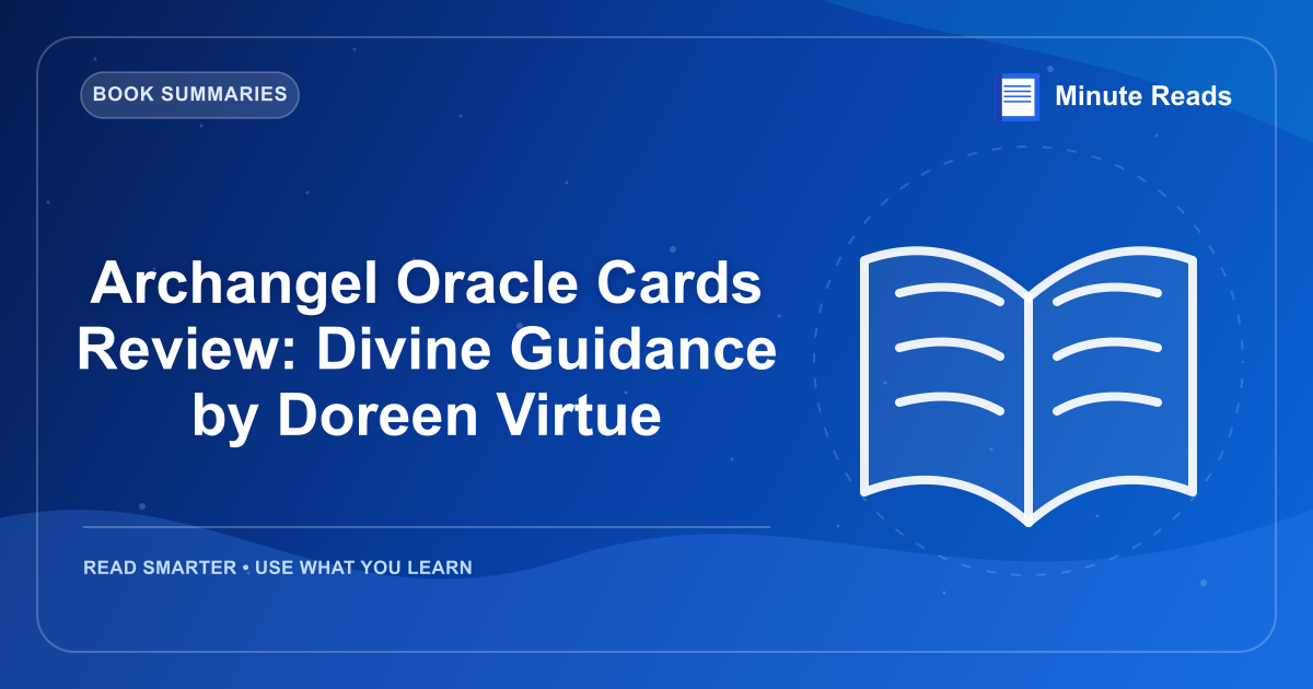 Archangel Oracle Cards Review: Divine Guidance by Doreen Virtue — MinuteReads blog thumbnail