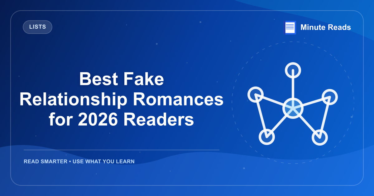 Best Fake Relationship Romances for 2026 Readers — MinuteReads blog thumbnail