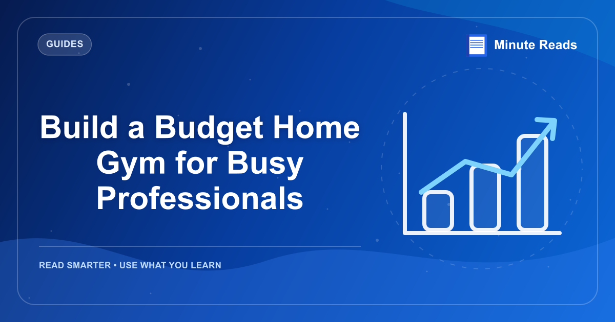 Build a Budget Home Gym for Busy Professionals — MinuteReads blog thumbnail