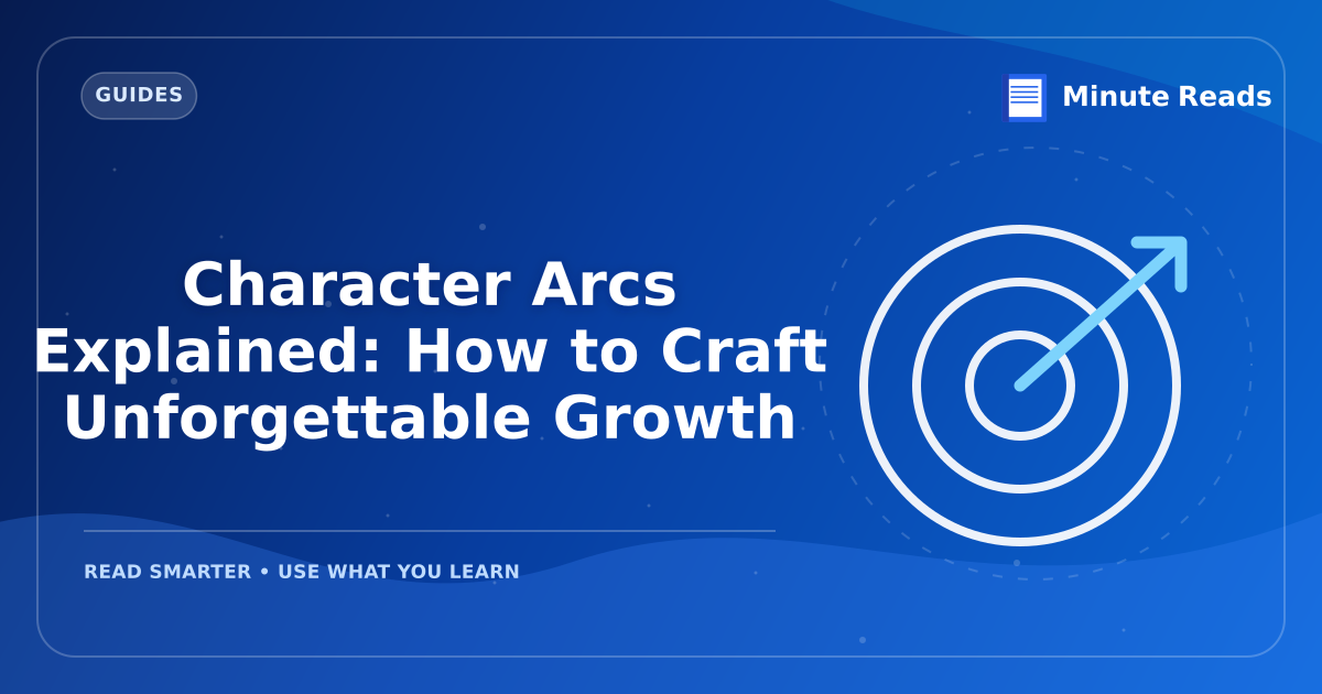 Character Arcs Explained: How to Craft Unforgettable Growth — MinuteReads blog thumbnail