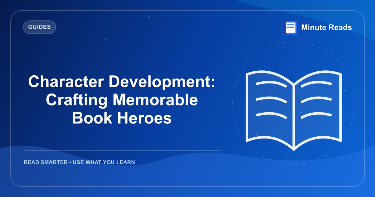 Character Development: Crafting Memorable Book Heroes — MinuteReads blog thumbnail