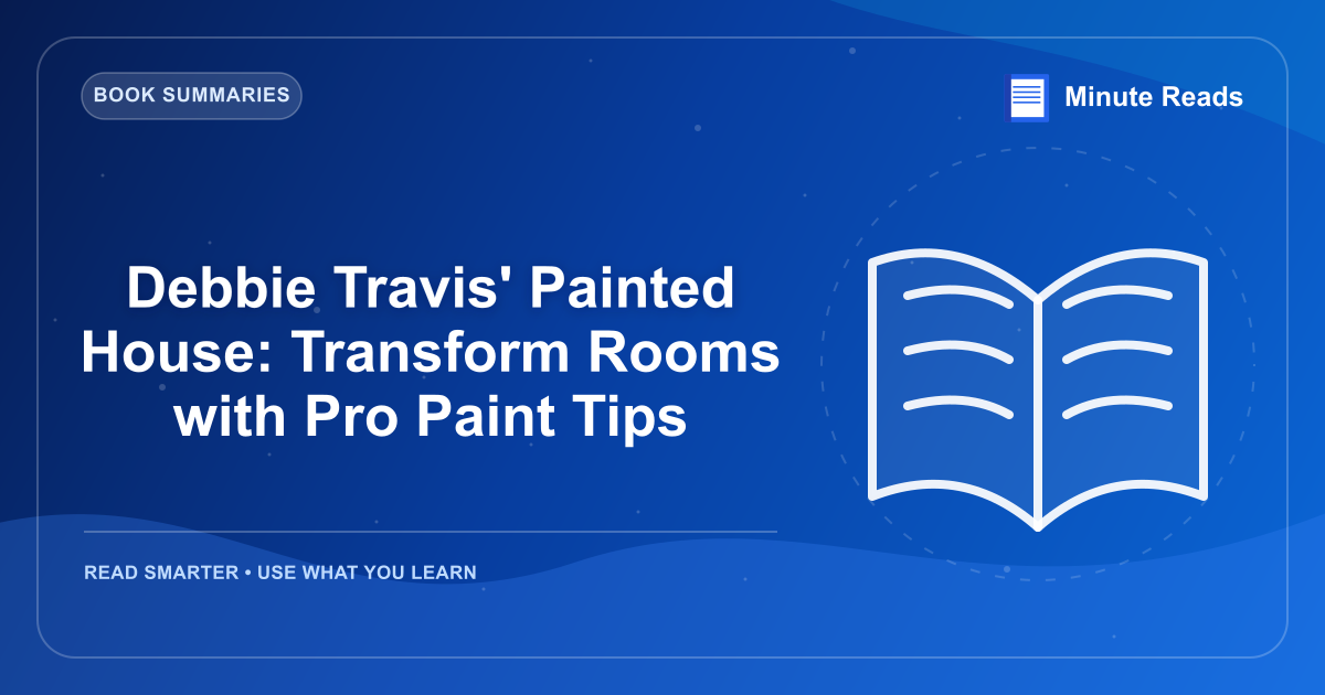 Debbie Travis' Painted House: Transform Rooms with Pro Paint Tips — MinuteReads blog thumbnail
