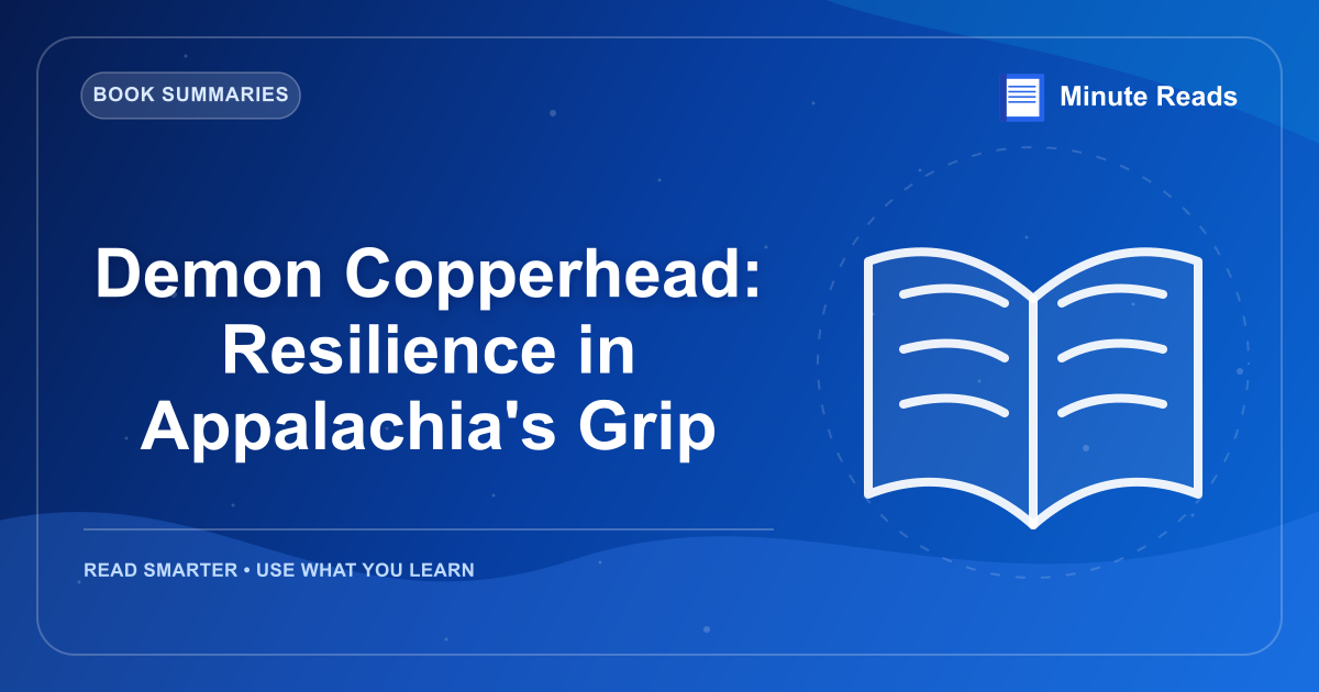 Demon Copperhead: Resilience in Appalachia's Grip — MinuteReads blog thumbnail