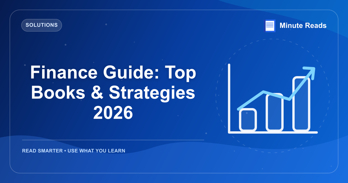Finance Guide: Top Books & Strategies 2026 — MinuteReads blog thumbnail