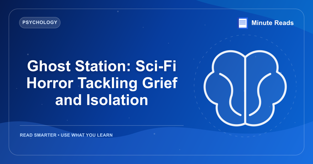 Ghost Station: Sci-Fi Horror Tackling Grief and Isolation — MinuteReads blog thumbnail