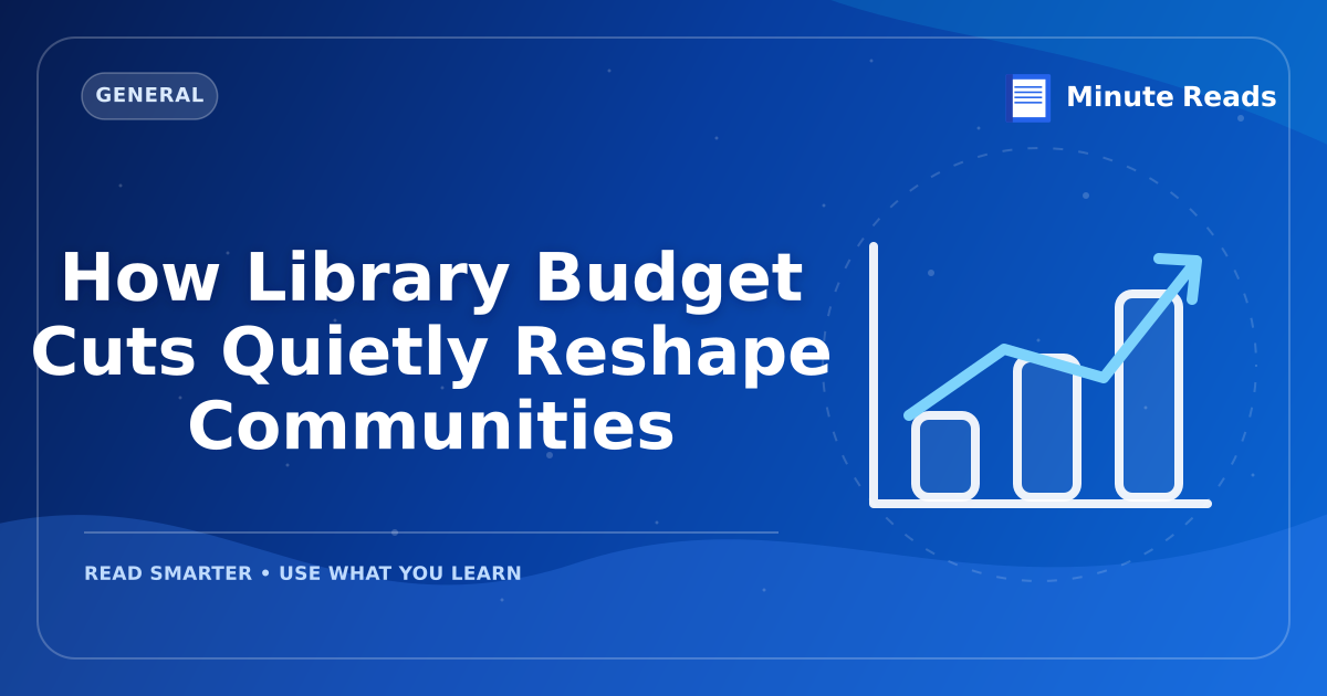 How Library Budget Cuts Quietly Reshape Communities — MinuteReads blog thumbnail