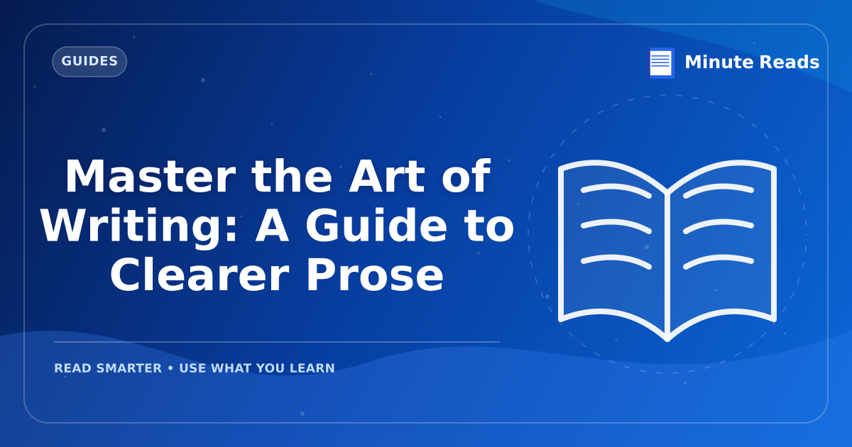 How to Write a Book: A Step-by-Step Guide for First-Time Authors — MinuteReads blog thumbnail