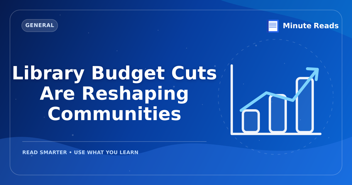 Library Budget Cuts Are Reshaping Communities — MinuteReads blog thumbnail