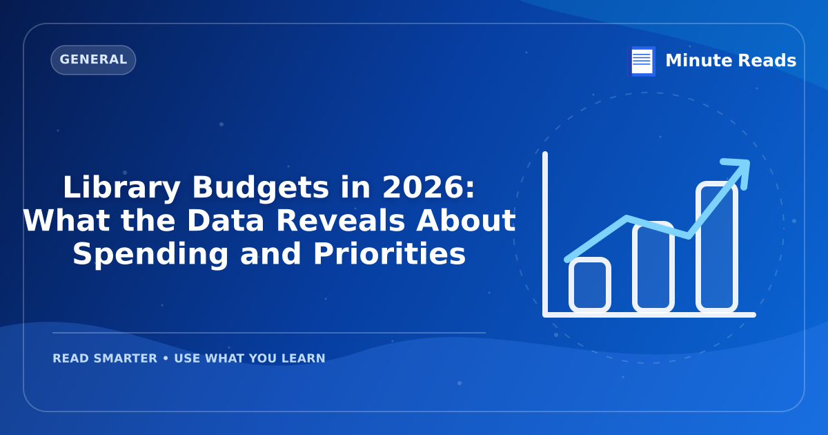Library Budgets in 2026: What the Data Reveals About Spending and Priorities — MinuteReads blog thumbnail