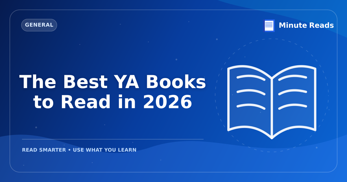 The Best YA Books to Read in 2026 — MinuteReads blog thumbnail