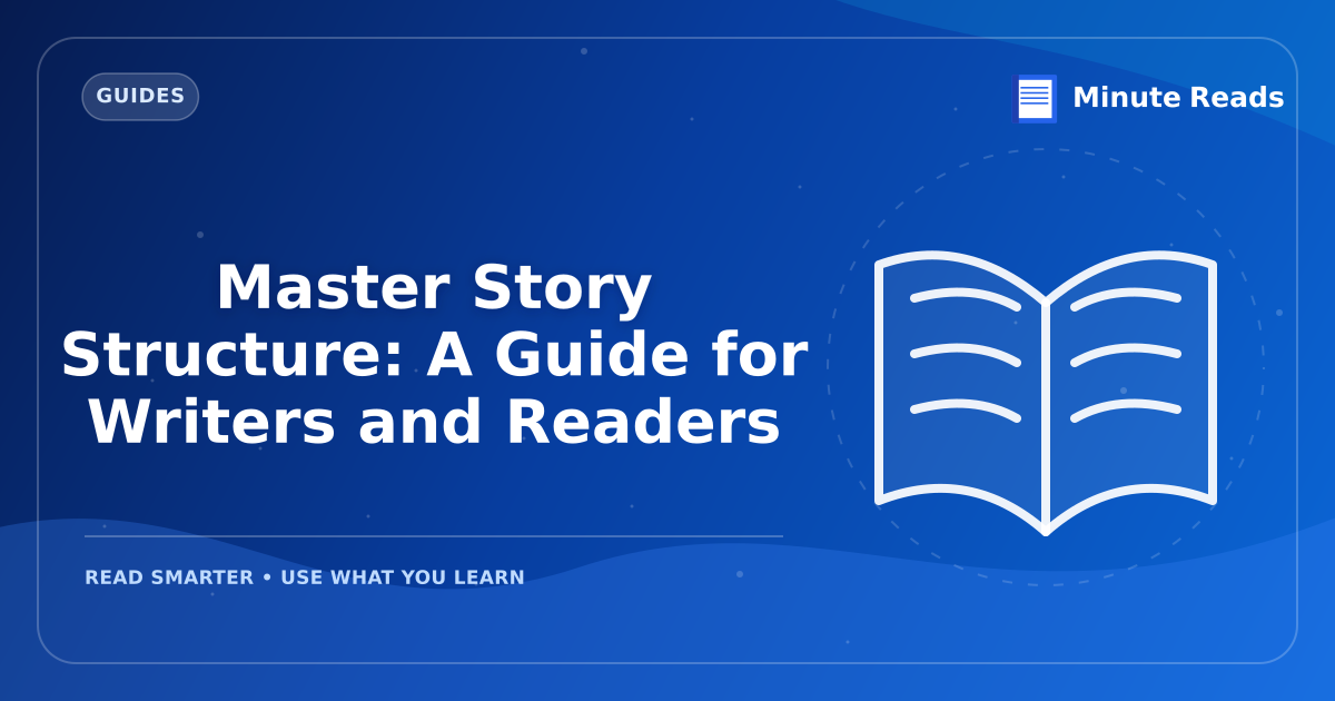 Master Story Structure: A Guide for Writers and Readers — MinuteReads blog thumbnail