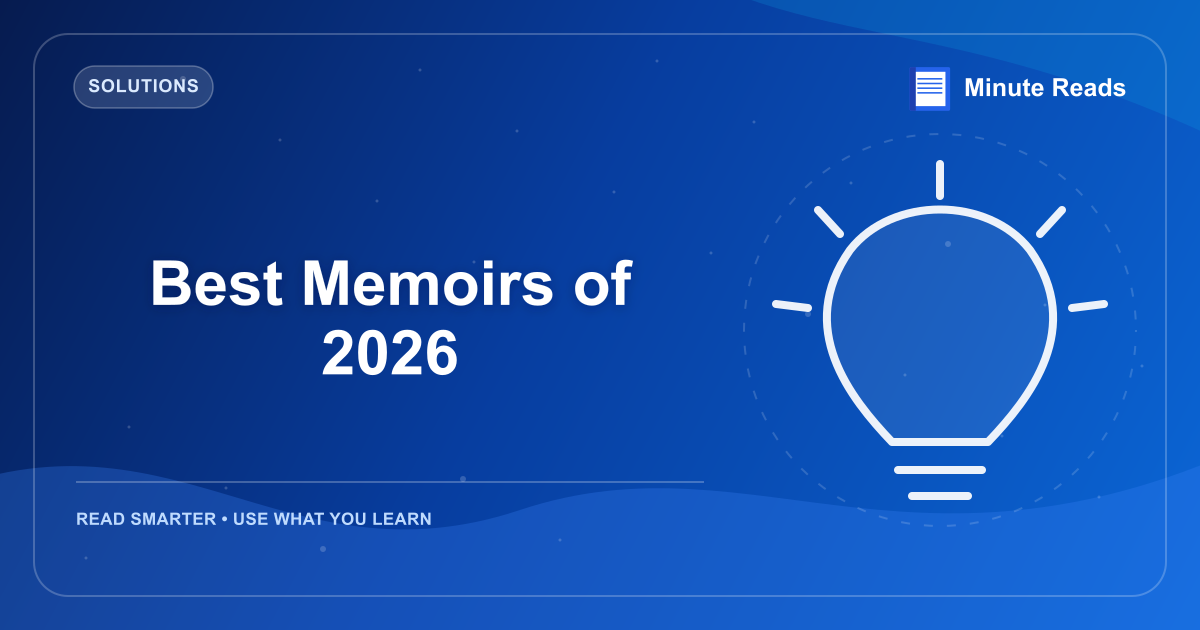 Best Memoirs of 2026 — MinuteReads blog thumbnail