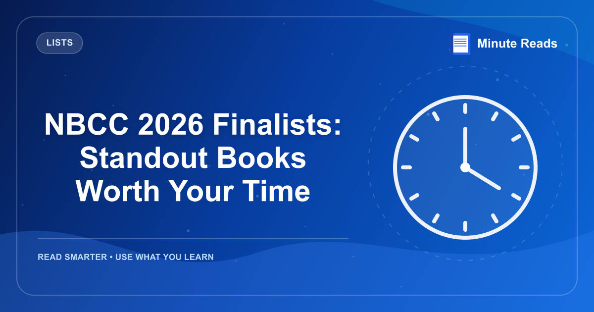 NBCC 2026 Finalists: Standout Books Worth Your Time — MinuteReads blog thumbnail