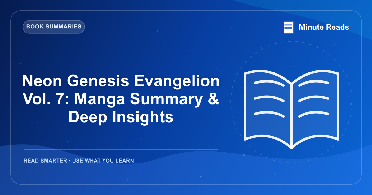 Neon Genesis Evangelion Vol. 7: Manga Summary & Deep Insights — MinuteReads blog thumbnail