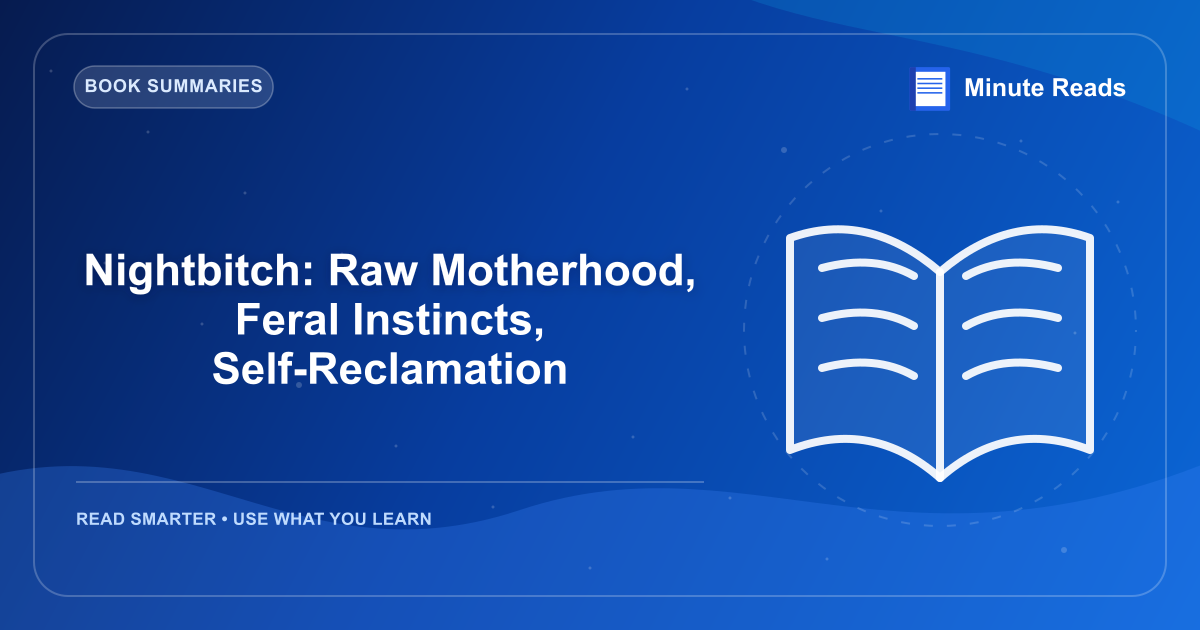 Nightbitch: Raw Motherhood, Feral Instincts, Self-Reclamation — MinuteReads blog thumbnail