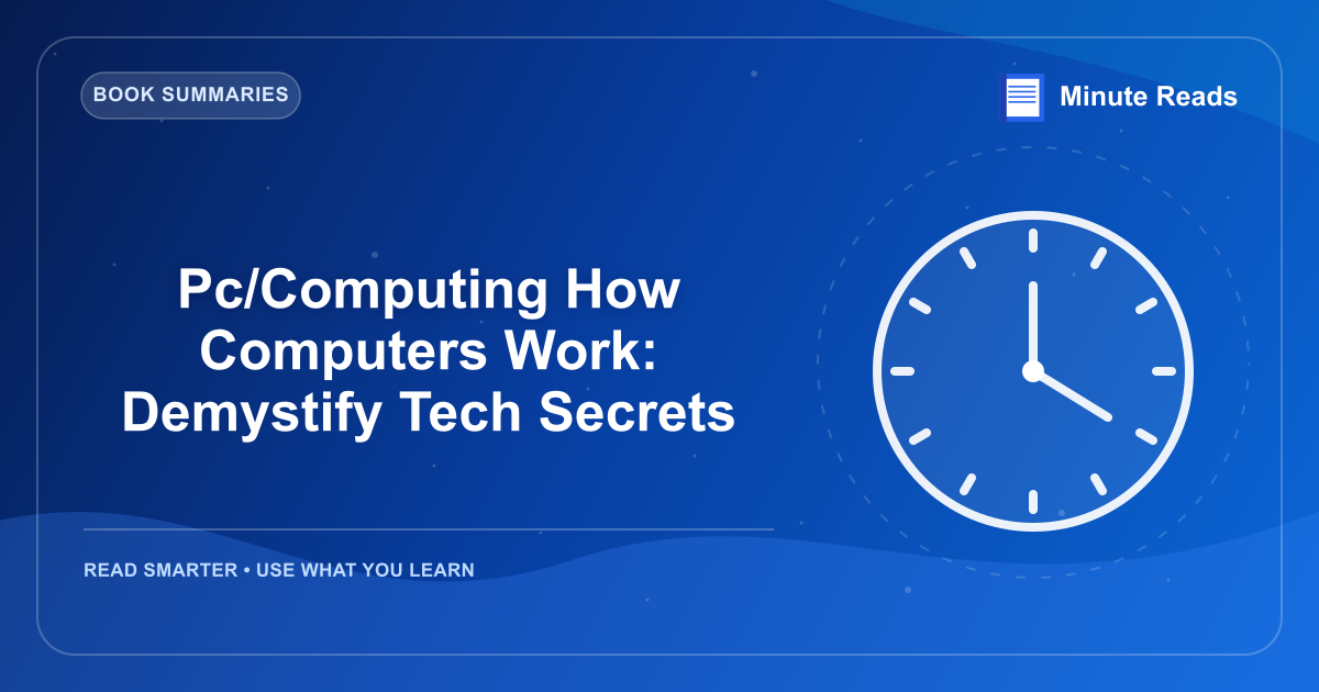 Pc/Computing How Computers Work: Demystify Tech Secrets — MinuteReads blog thumbnail