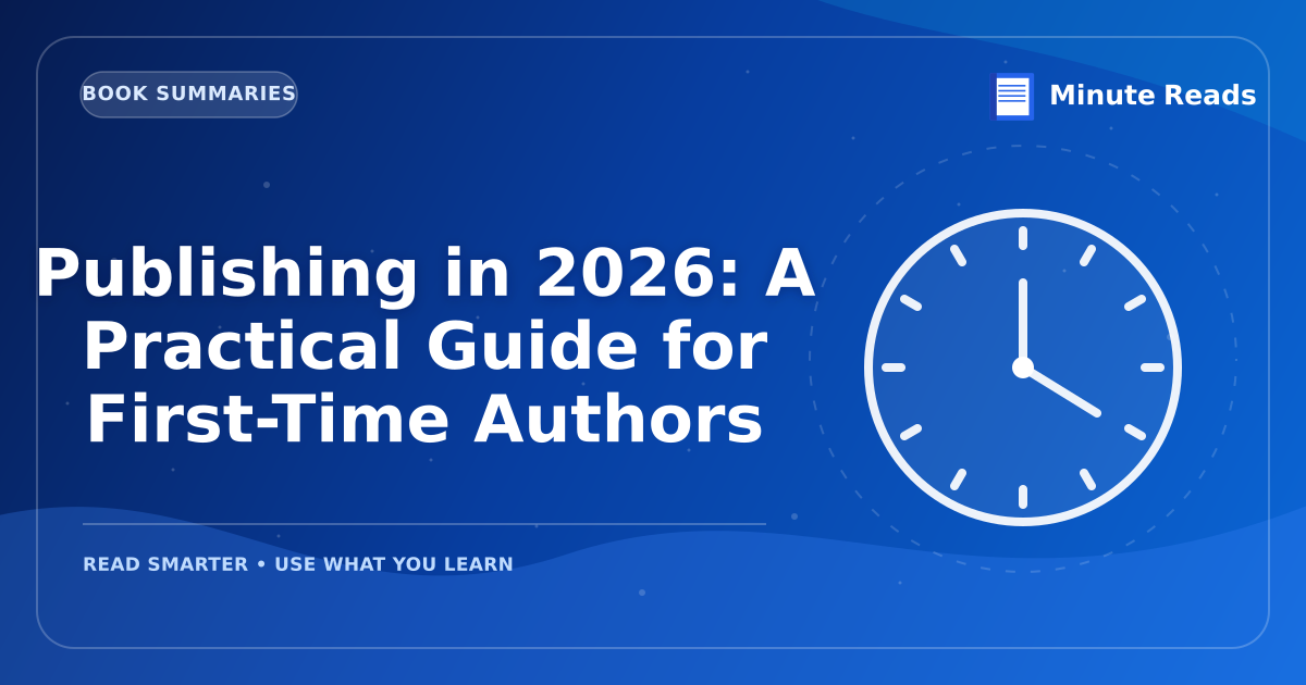 The 2027 Publishing Landscape: What Writers Must Know — MinuteReads blog thumbnail