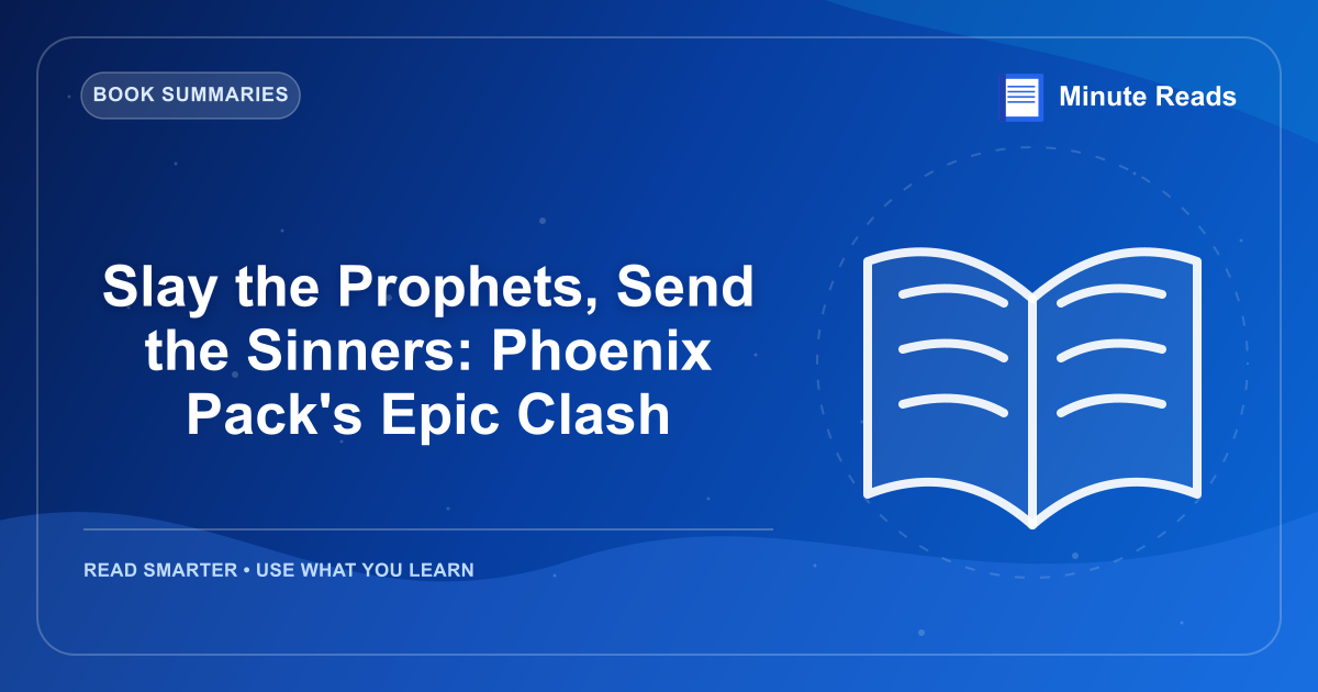 Slay the Prophets, Send the Sinners: Phoenix Pack's Epic Clash — MinuteReads blog thumbnail