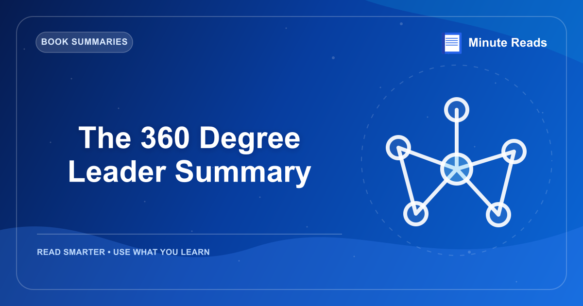 The 360 Degree Leader Summary — MinuteReads blog thumbnail