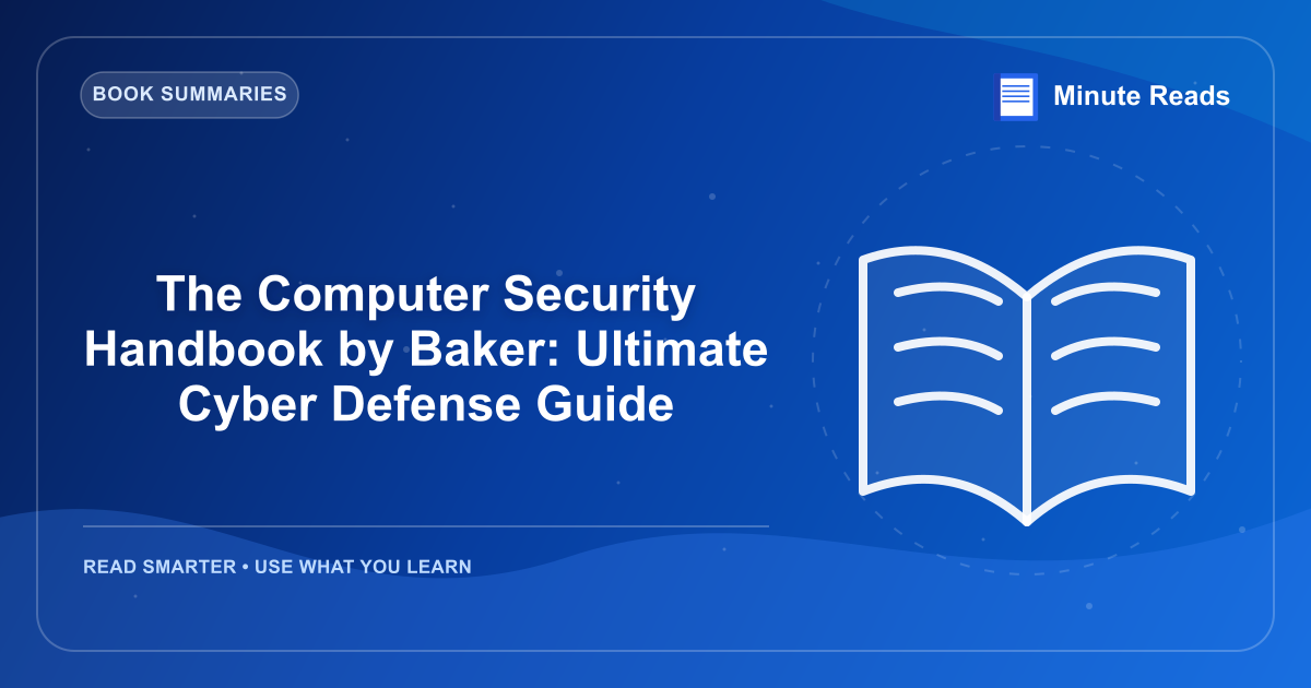 The Computer Security Handbook by Baker: Ultimate Cyber Defense Guide — MinuteReads blog thumbnail