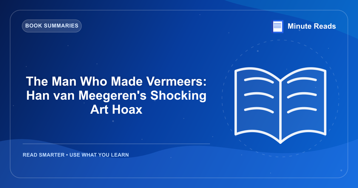 The Man Who Made Vermeers: Han van Meegeren's Shocking Art Hoax — MinuteReads blog thumbnail
