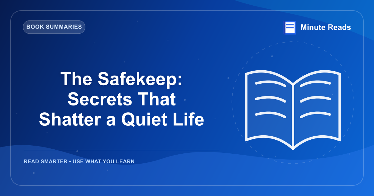 The Safekeep: Secrets That Shatter a Quiet Life — MinuteReads blog thumbnail