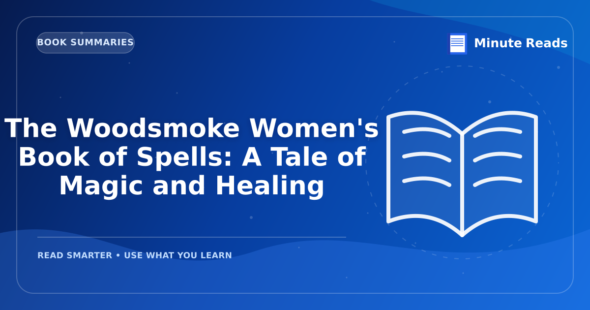 The Woodsmoke Women's Book of Spells: A Tale of Magic and Healing — MinuteReads blog thumbnail