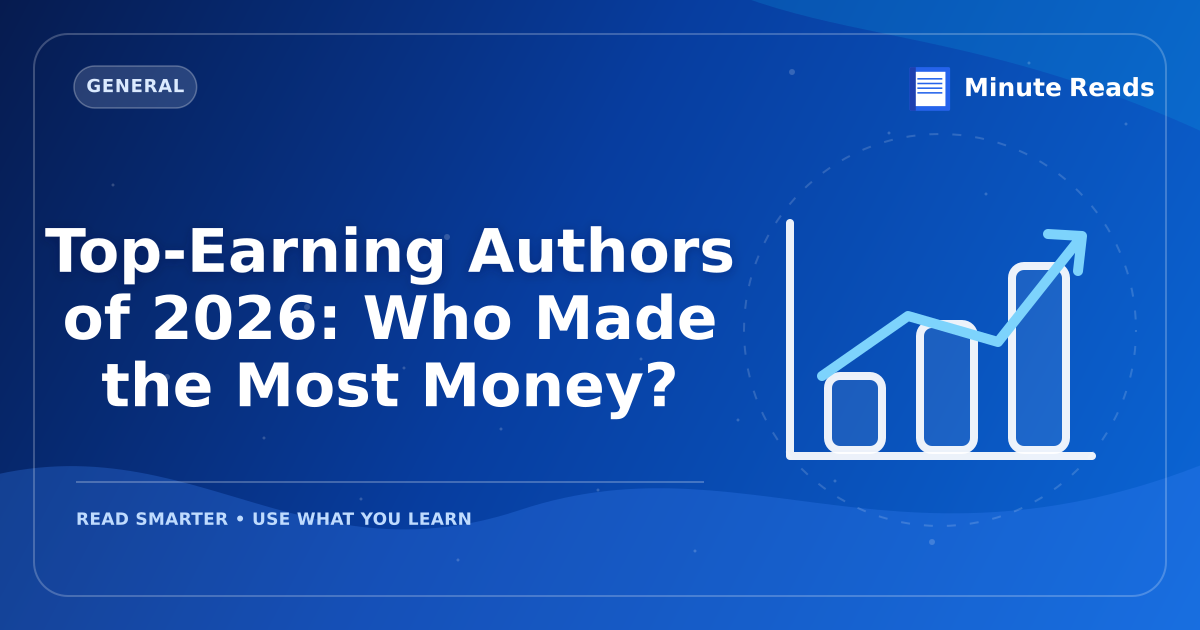 Top-Earning Authors of 2027: Who Made the Most Money? — MinuteReads blog thumbnail