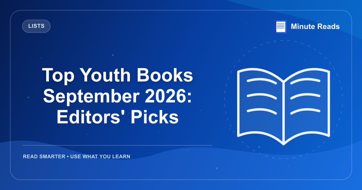 Top Youth Books September 2026: Editors' Picks — MinuteReads blog thumbnail