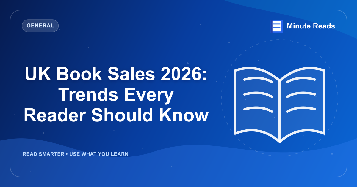 UK Book Sales 2026: Trends Every Reader Should Know — MinuteReads blog thumbnail