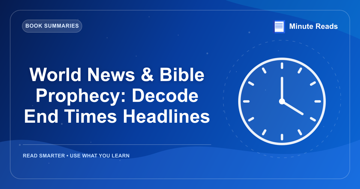World News & Bible Prophecy: Decode End Times Headlines — MinuteReads blog thumbnail