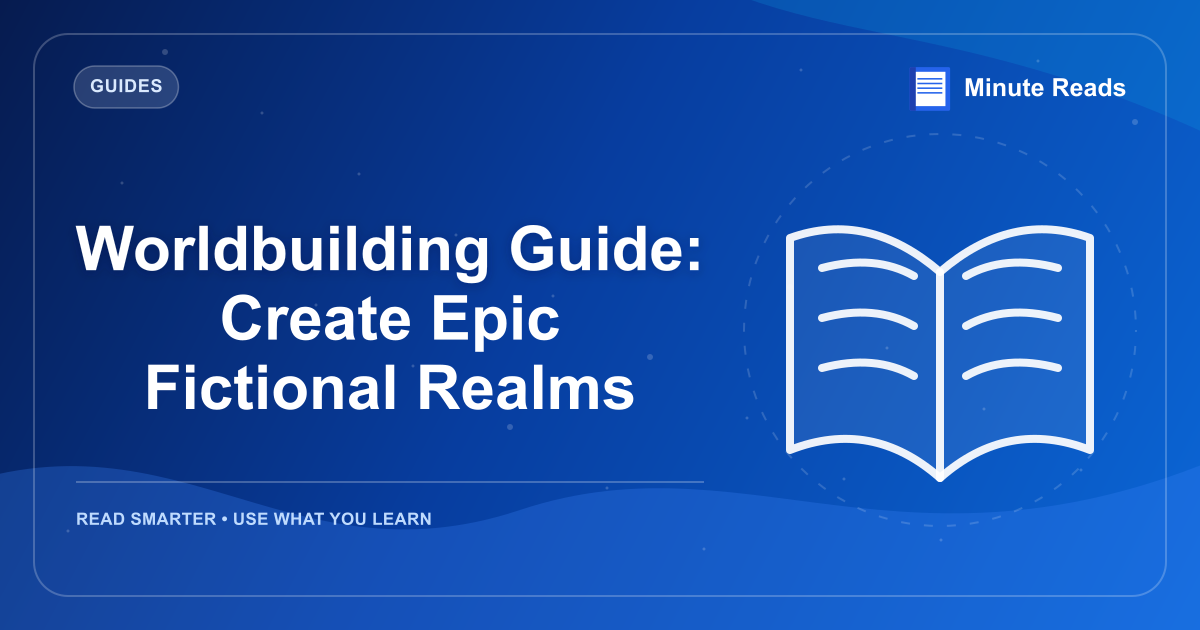 Worldbuilding Guide: Create Epic Fictional Realms — MinuteReads blog thumbnail
