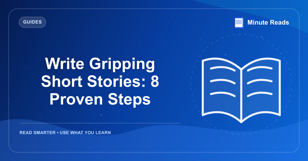 Write Gripping Short Stories: 8 Proven Steps — MinuteReads blog thumbnail
